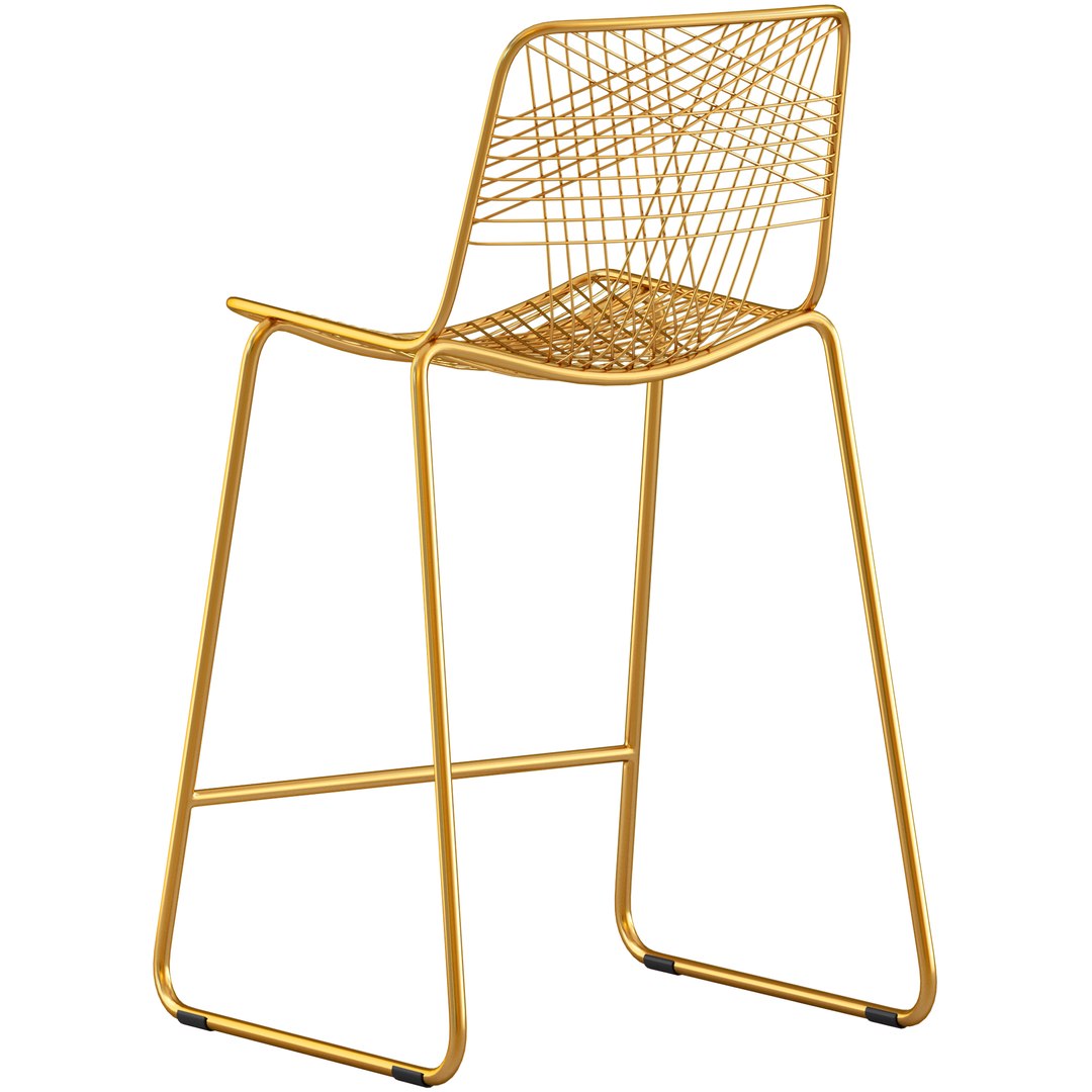 3D CB2 Alpha Counter Stool - TurboSquid 2163810