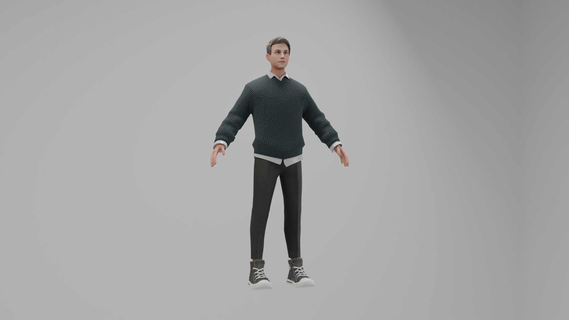 3d Male Character Rigged Turbosquid 2102221 