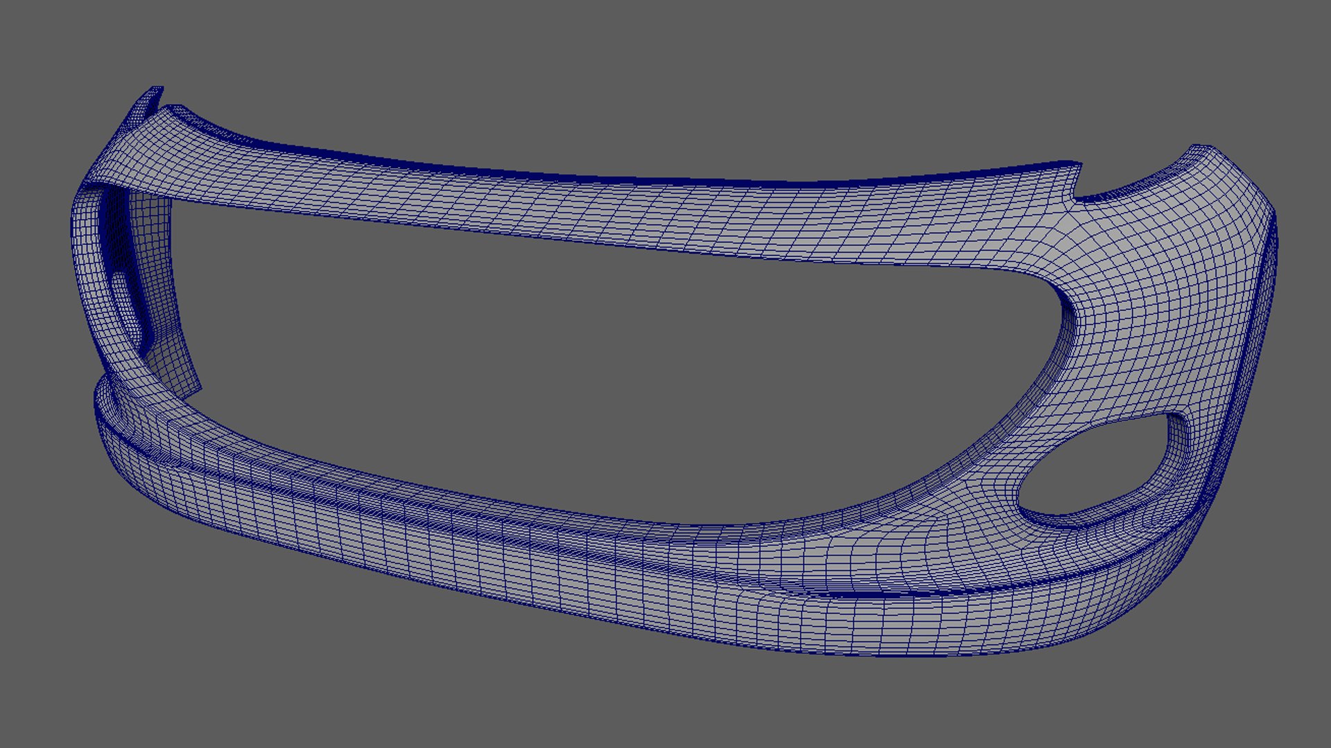 Front Bumper Custom 01 Model - TurboSquid 2026529