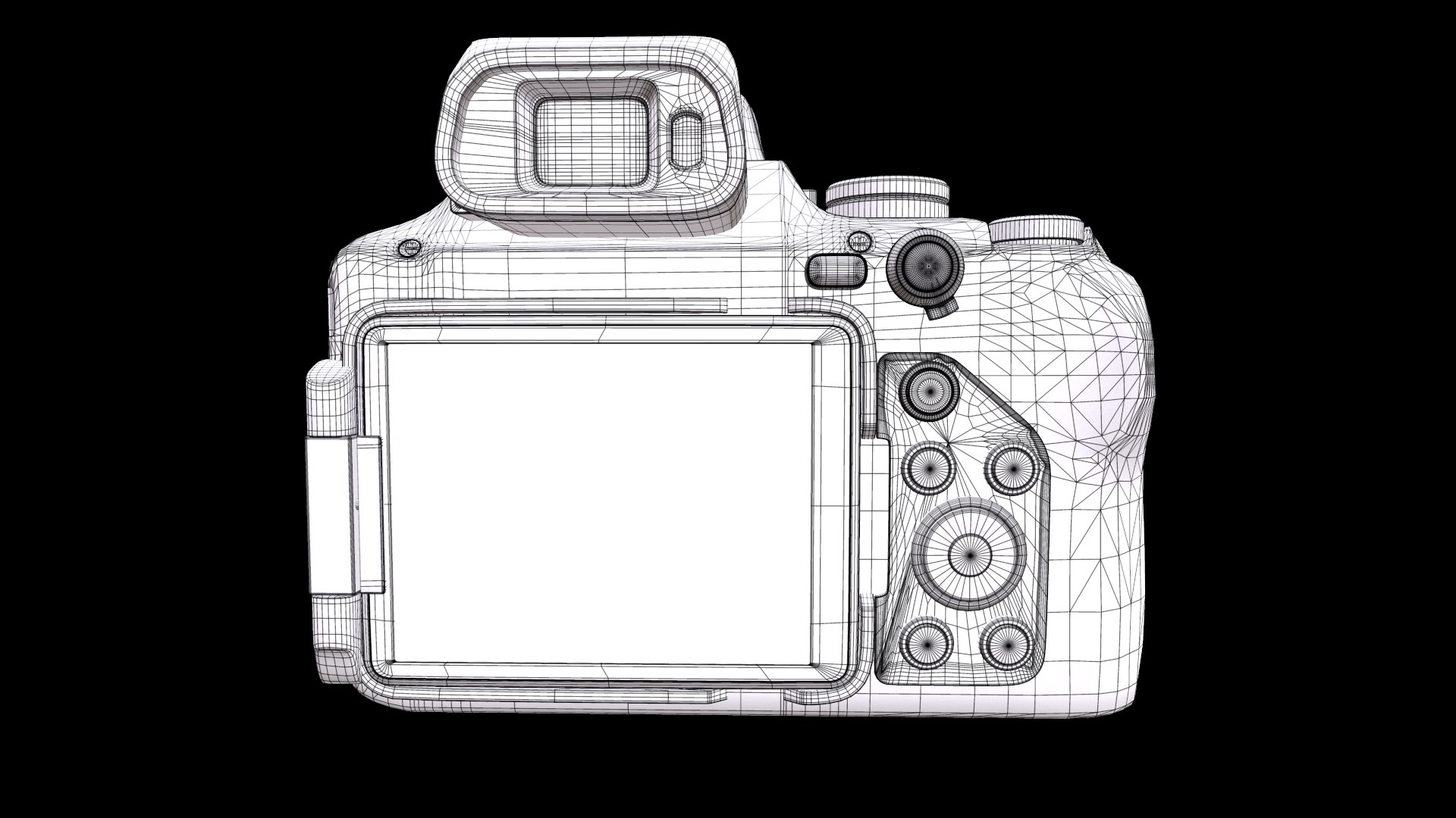 Nikon Coolpix P1000 Digital Camera 3D - TurboSquid 2356321
