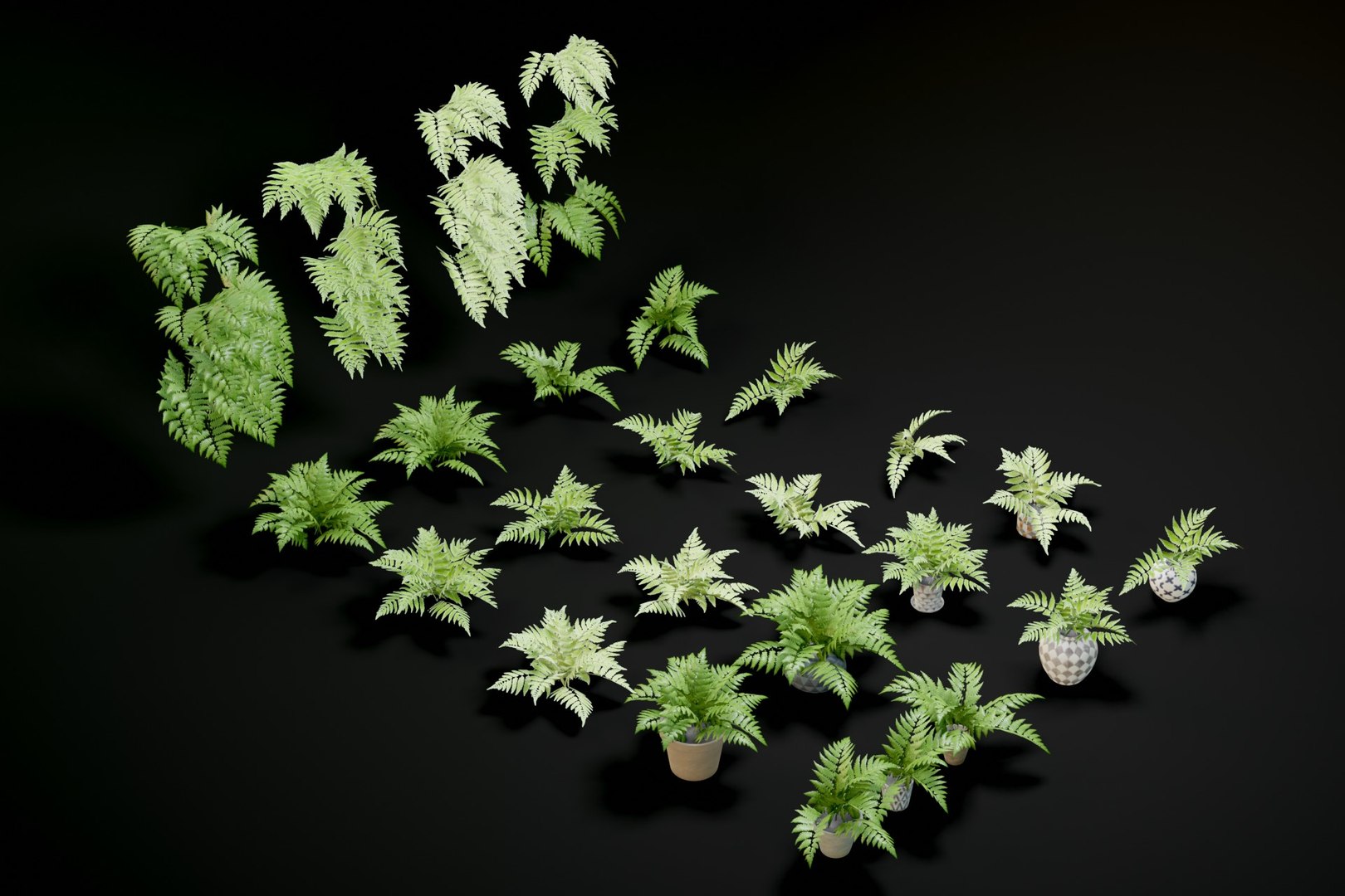 3D Houseplant Pack M03 model - TurboSquid 2037096