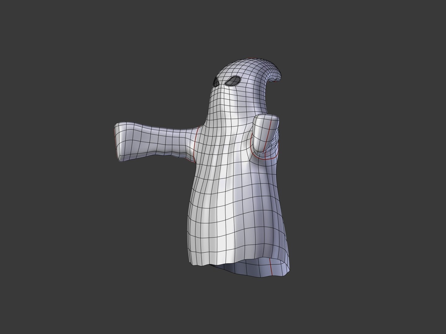 Ghost Cartoon 3D Model - TurboSquid 1650414