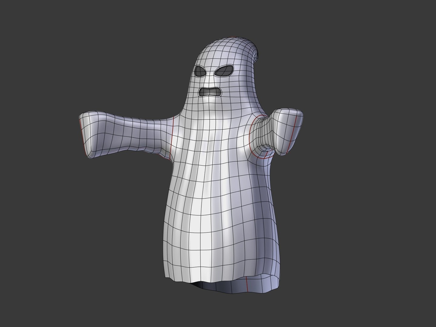 Ghost Cartoon 3D Model - TurboSquid 1650414