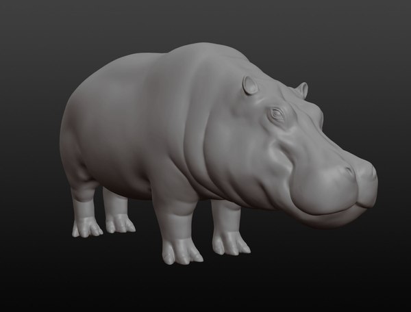 3D Hippo Models | TurboSquid
