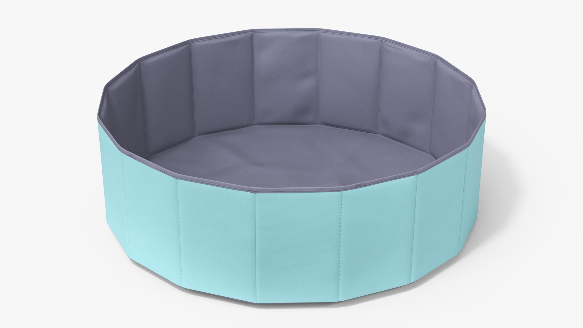 3D Baby Boy In A Folding Dry Pool With Balls Model - TurboSquid 2271594