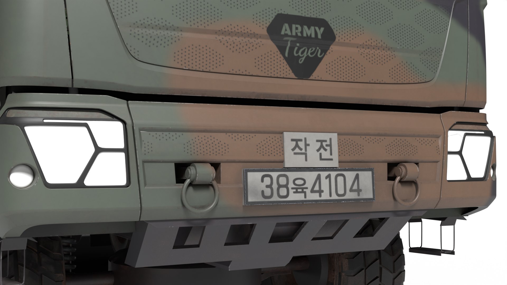 3D Military Truck K-511 Model - TurboSquid 2208686