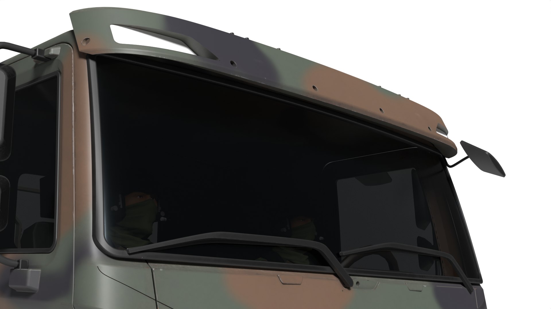 3D Military Truck K-511 Model - TurboSquid 2208686