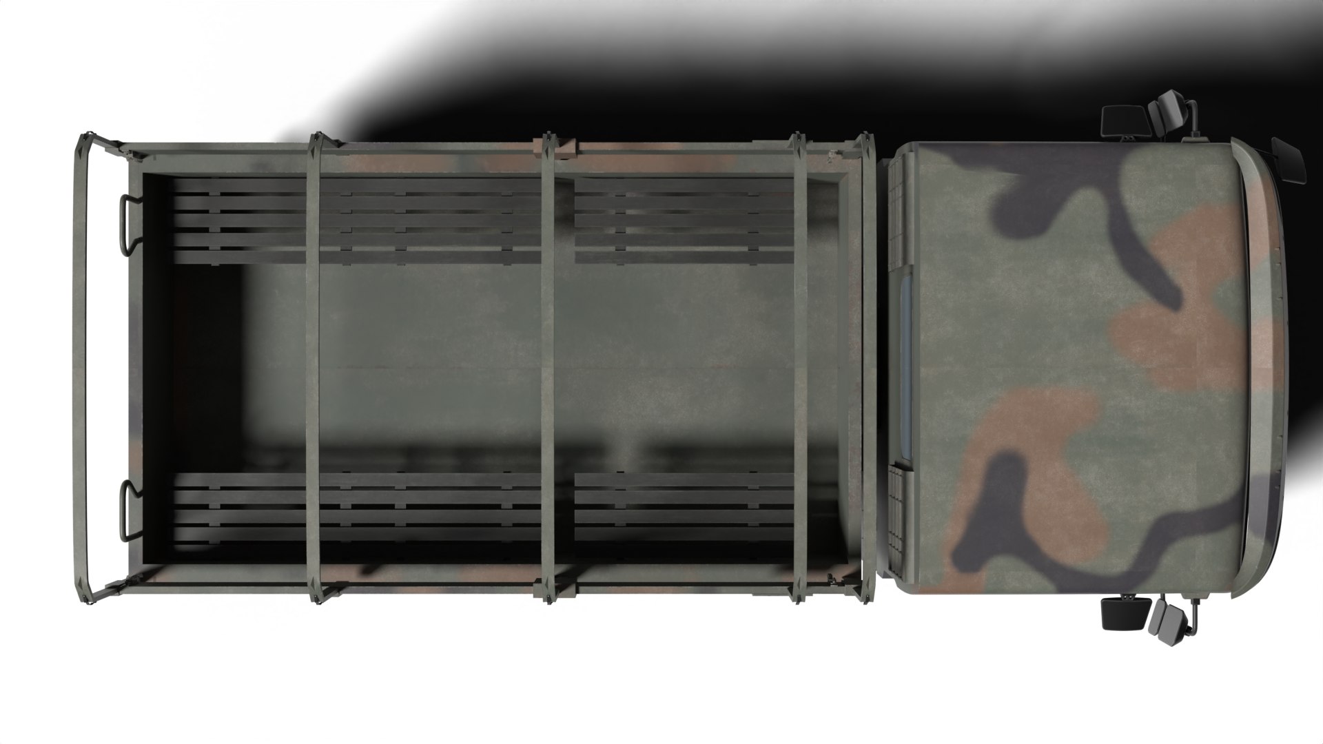 3D Military Truck K-511 Model - TurboSquid 2208686