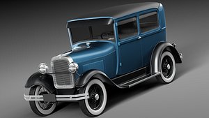 3D Ford Model A Models - Browse & Download Formats - TurboSquid