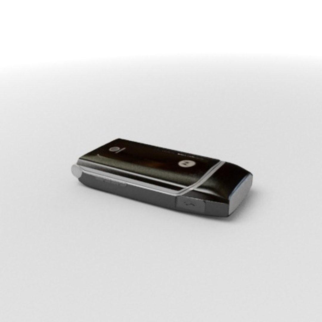 Motorola W375 Cell Phone 3d Max
