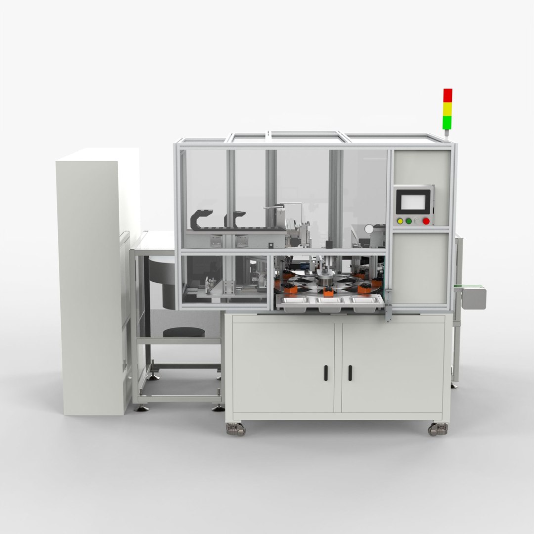 3D Automatic Seat Belt Buckle Assembly Machine - TurboSquid 1960139