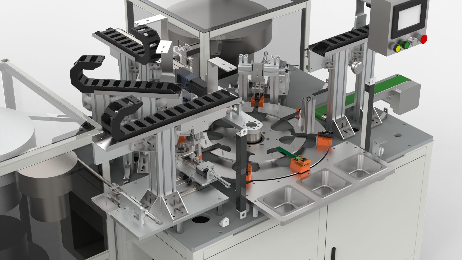 3D Automatic Seat Belt Buckle Assembly Machine - TurboSquid 1960139