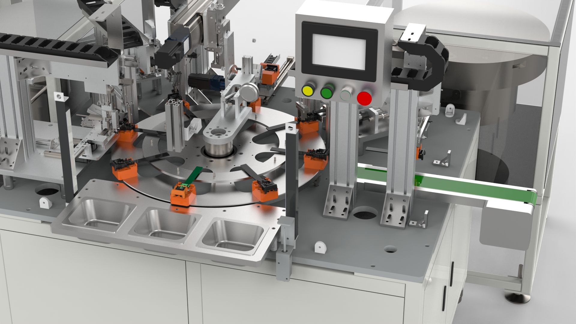 3D Automatic Seat Belt Buckle Assembly Machine - TurboSquid 1960139