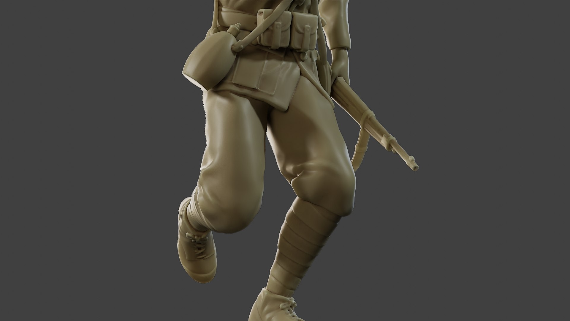 Italian Soldier Run2 Ww2 IT10 3D Model - TurboSquid 2178104