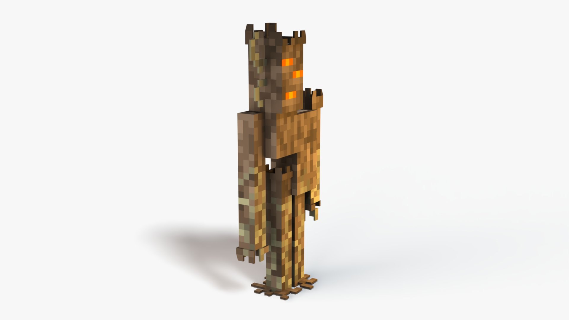 3D Minecraft Creaking Model - TurboSquid 2533019