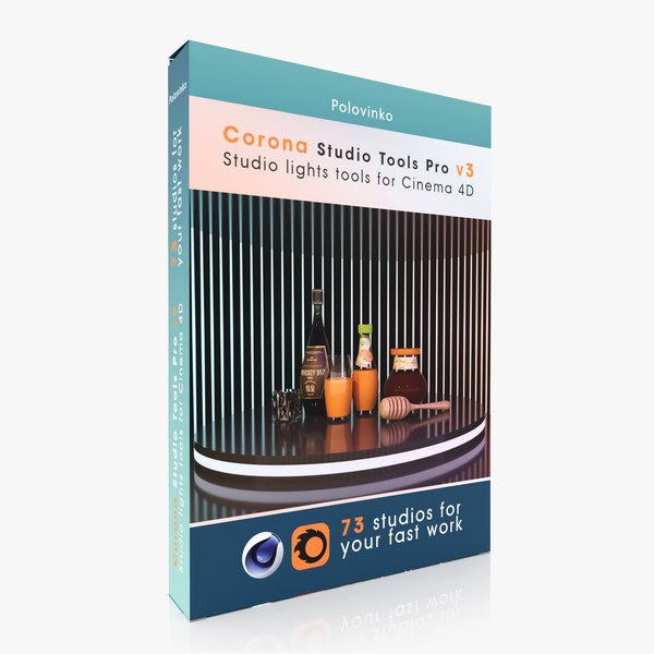 Corona Studio Tools Pro v3 for Cinema 4D 2023 and higher model - TurboSquid 2008369