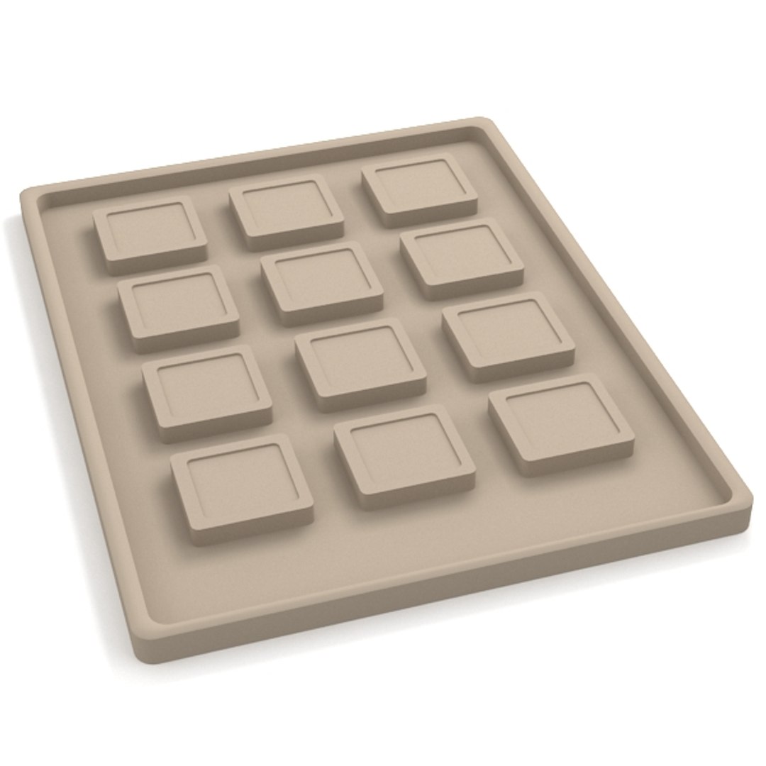 Button Panel Control 3d Model