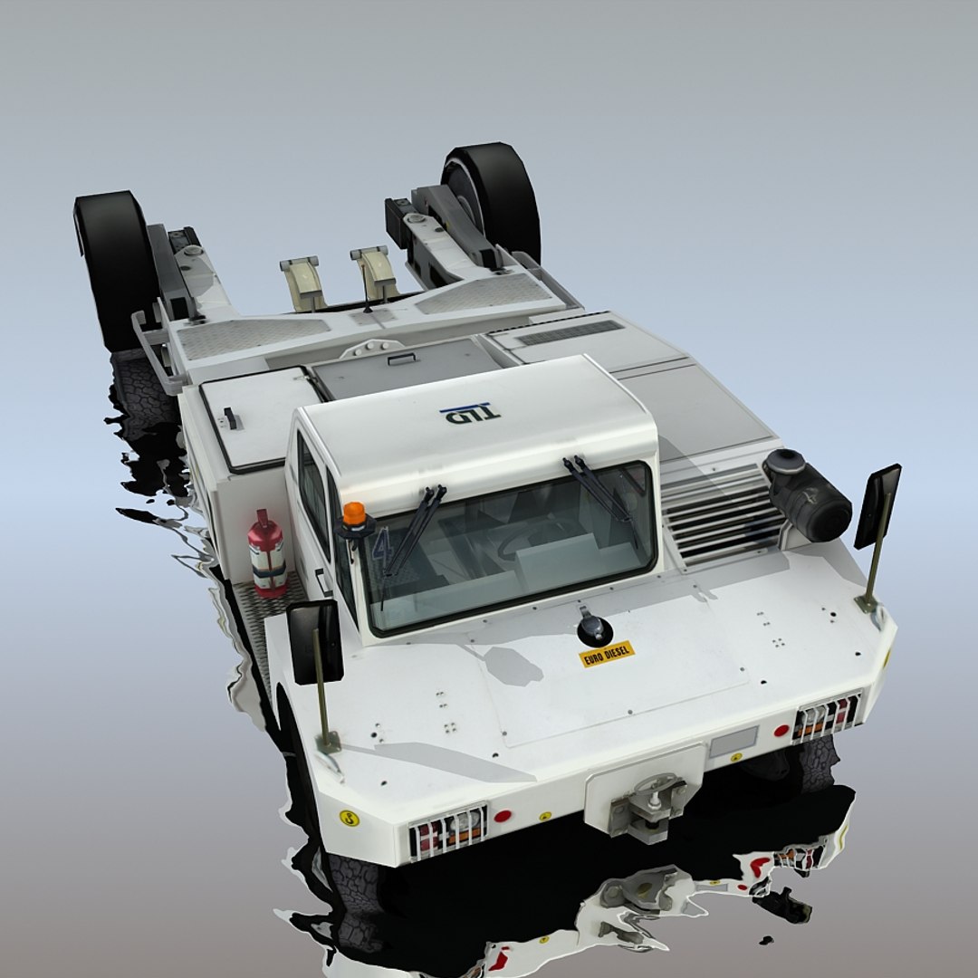 tpx-200-s towbarless aircraft tractors 3ds
