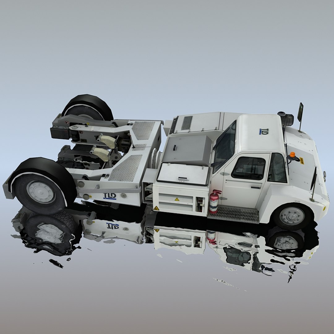 tpx-200-s towbarless aircraft tractors 3ds