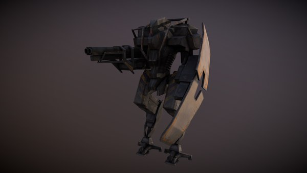 3D mech - TurboSquid 1345940