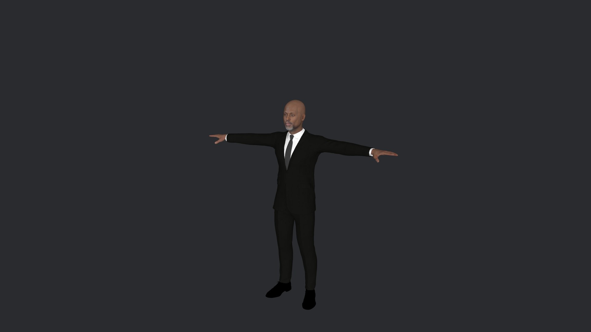 Omar Little Hyper Realistic Full Body Fully Rigged 3D Character 3D Model - TurboSquid 2163229