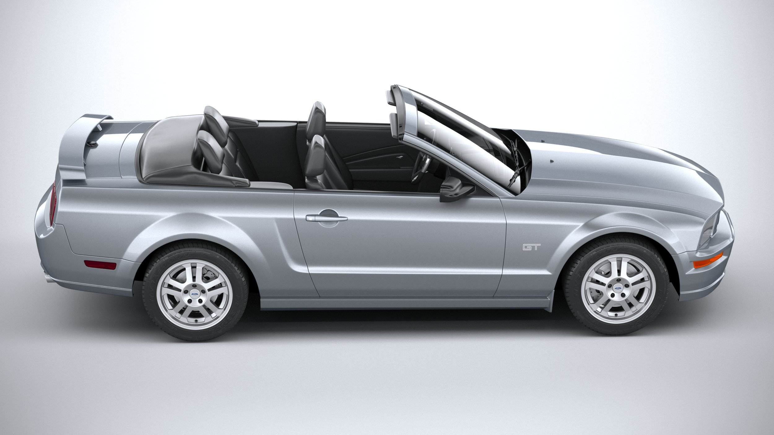 modelo 3d Ford Mustang GT Descapotable 2005 - TurboSquid 1873521