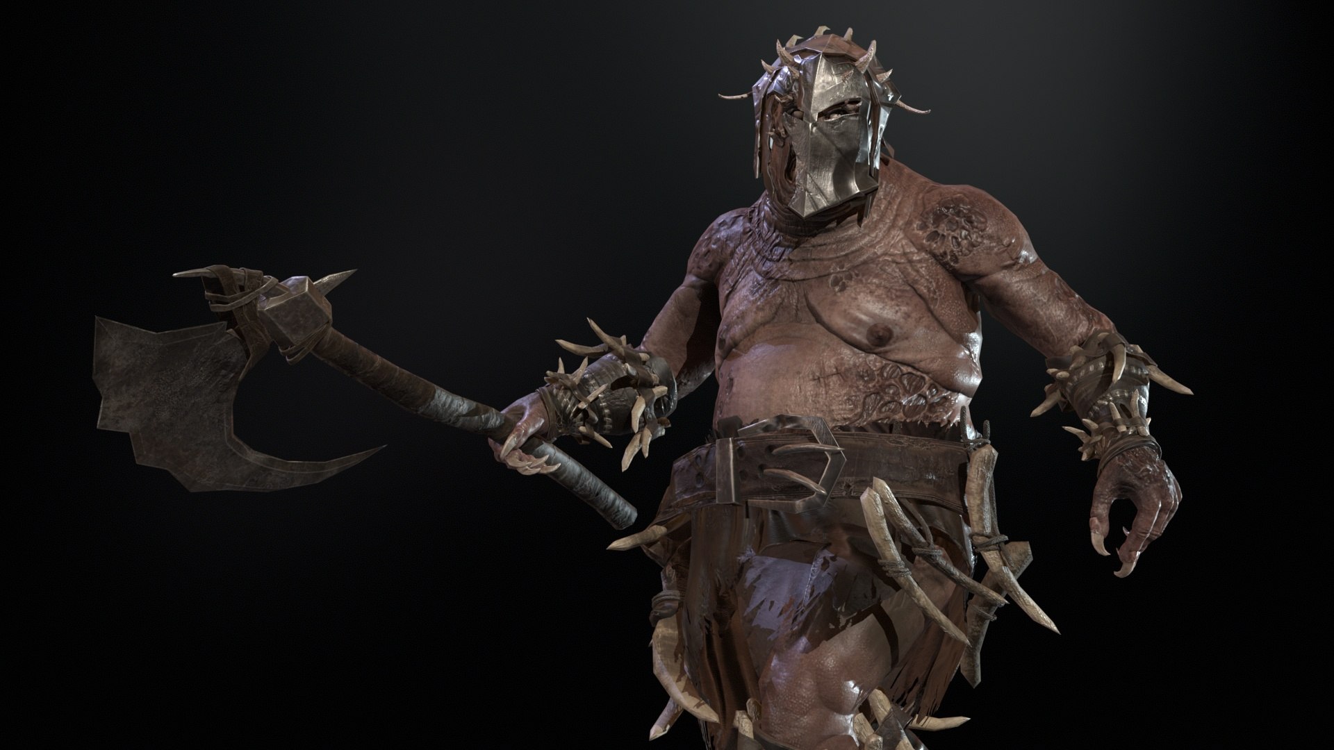 3D Butcher - TurboSquid 2279969