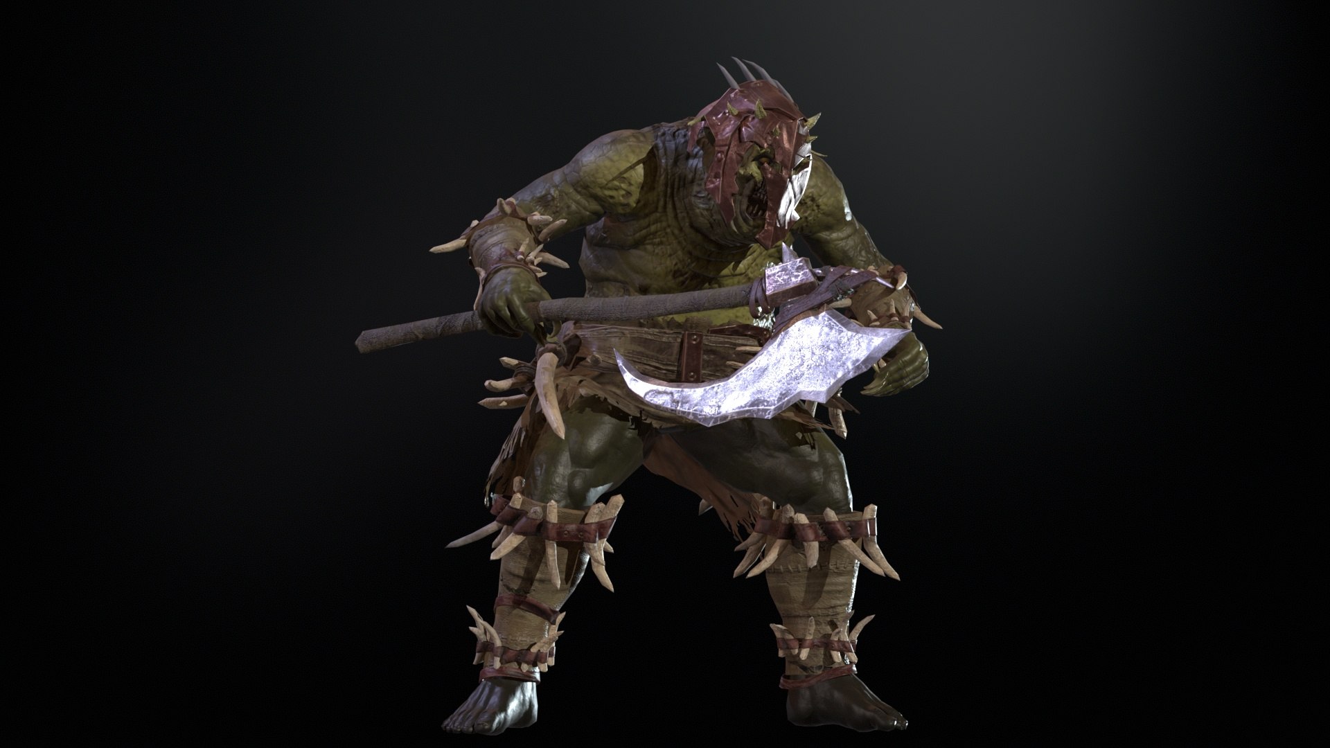 3D Butcher - TurboSquid 2279969