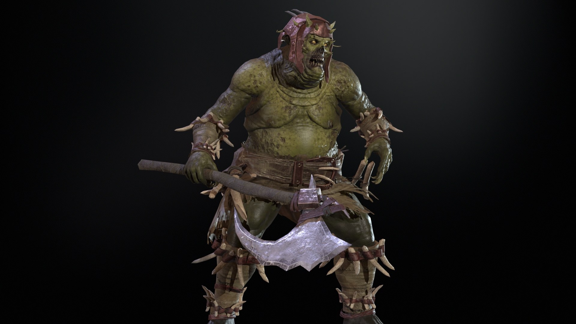 3D Butcher - TurboSquid 2279969