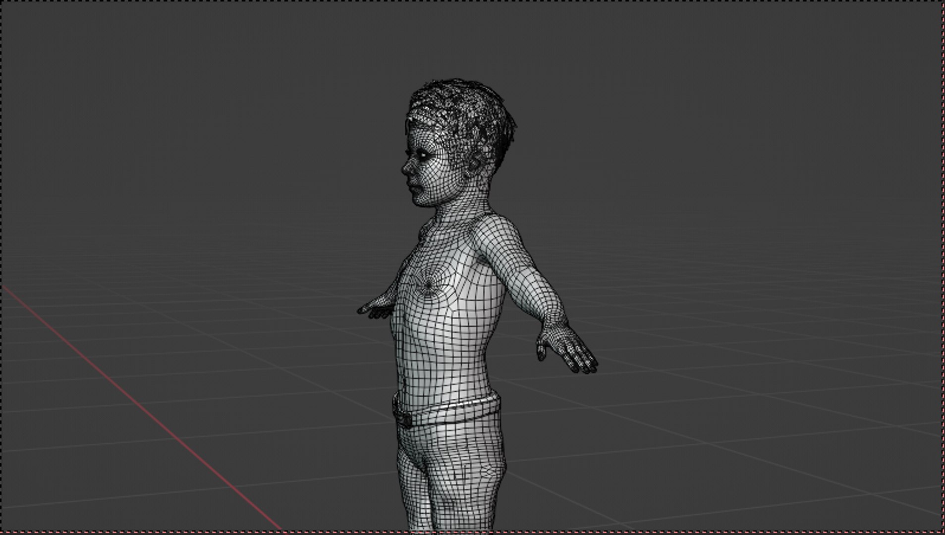 Kid Child Realistic Character Model - TurboSquid 1964151