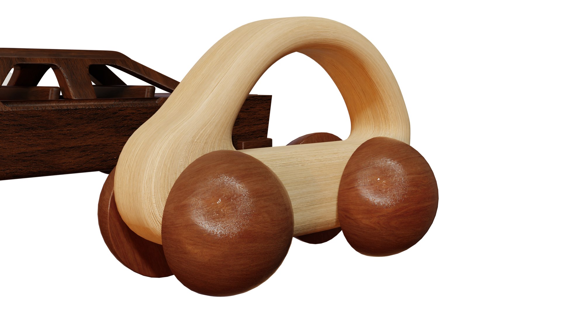 Wooden Toy Car Pack 3D - TurboSquid 1817474