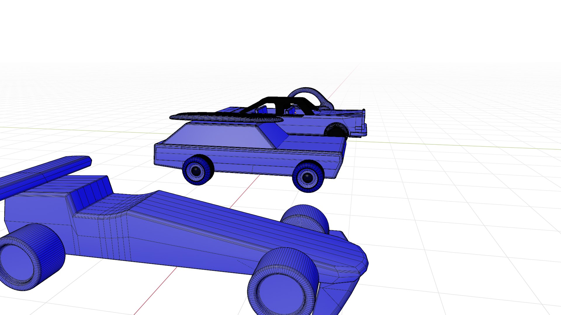 Wooden Toy Car Pack 3D - TurboSquid 1817474