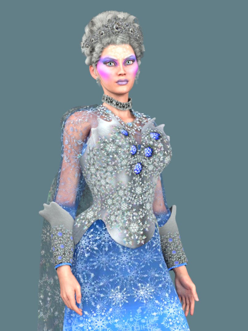 Realistic Rigged Medieval Queen Woman Character 3D Model Model ...
