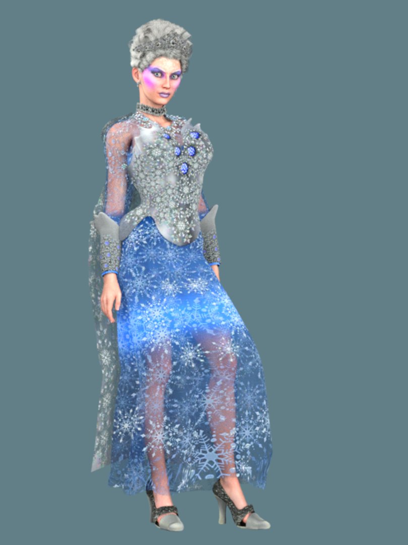 Realistic Rigged Medieval Queen Woman Character 3D Model Model ...