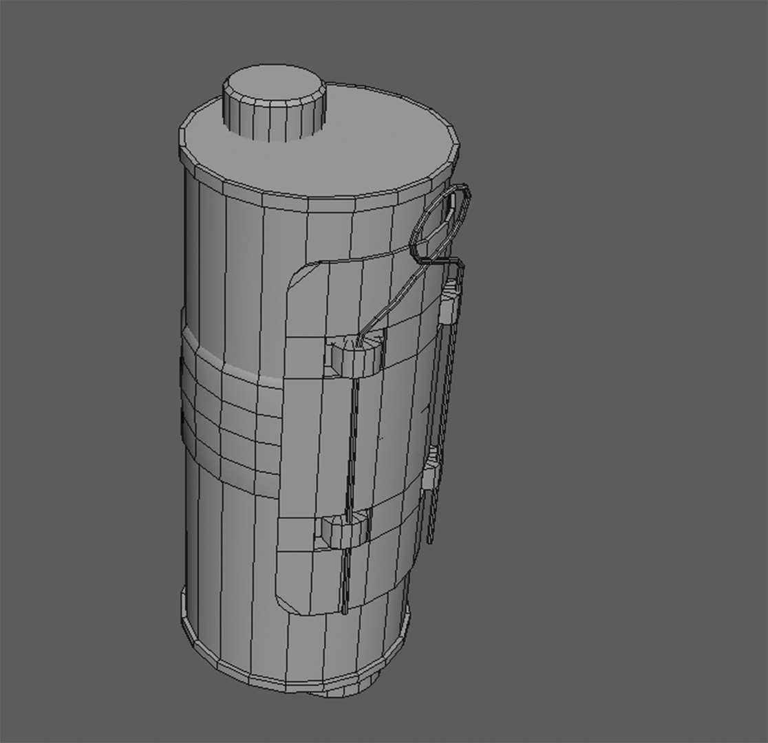 3D Lafitte - Castillo Spanish Civil War Grenade - TurboSquid 1847561