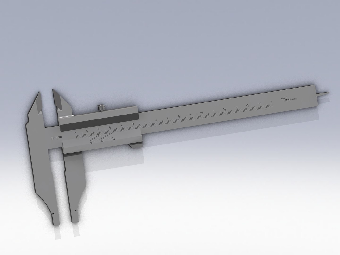 3d Sliding Caliper