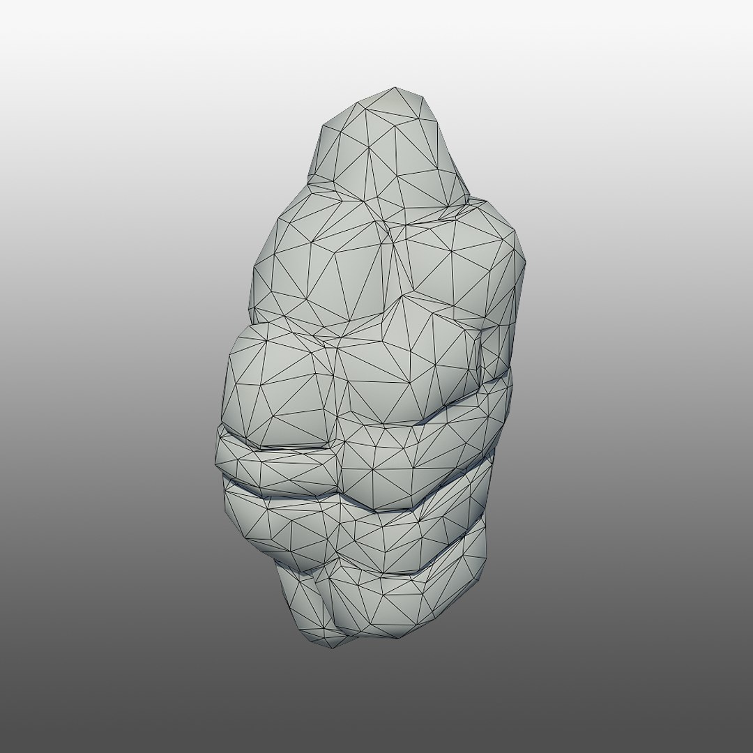 3d Model Rocky Cliff