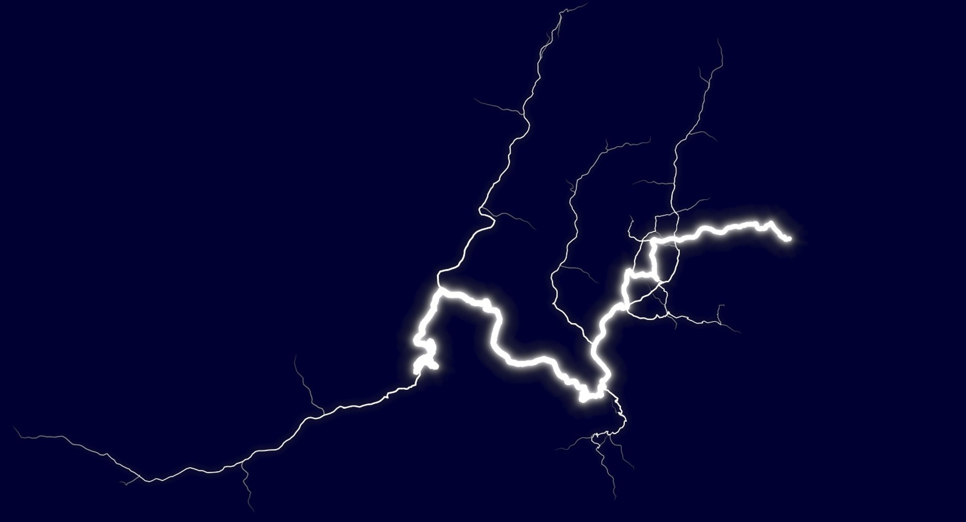 3D Realistic Cloud To Ground Lightning - CG-20 - TurboSquid 2176430