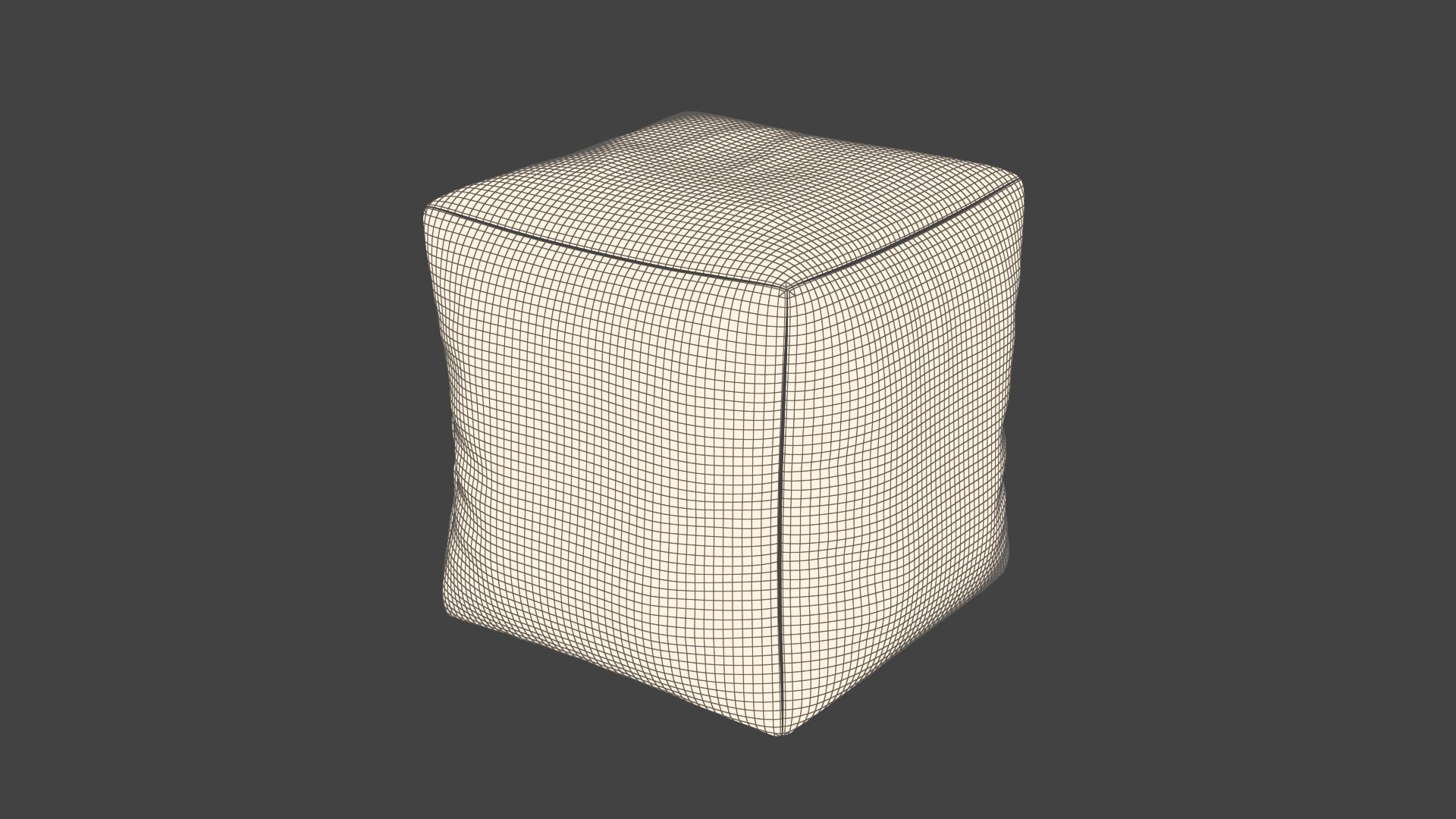3D Pouf Model - TurboSquid 2181025