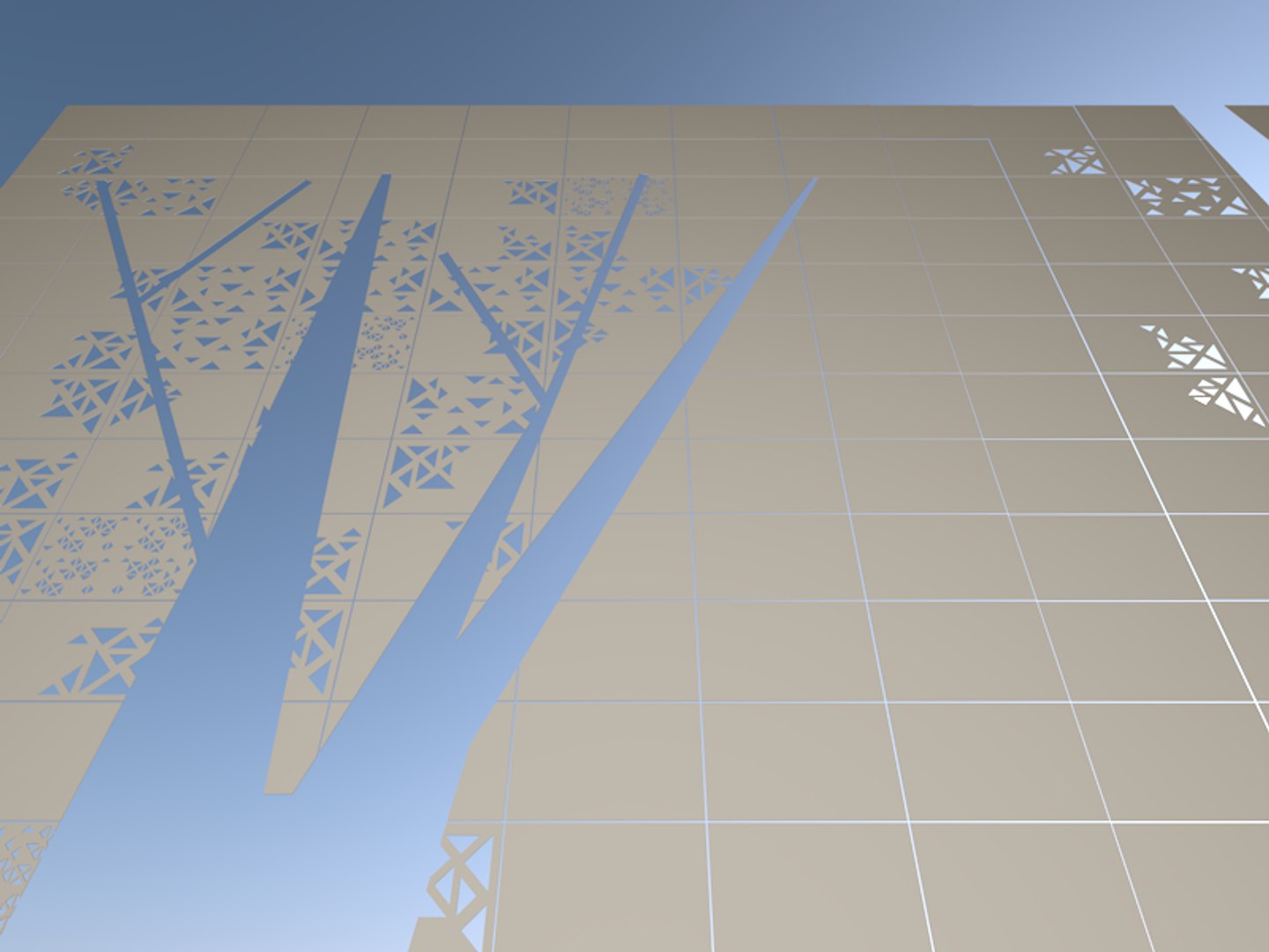 3D Metal Panel Perforated Model - TurboSquid 1625132