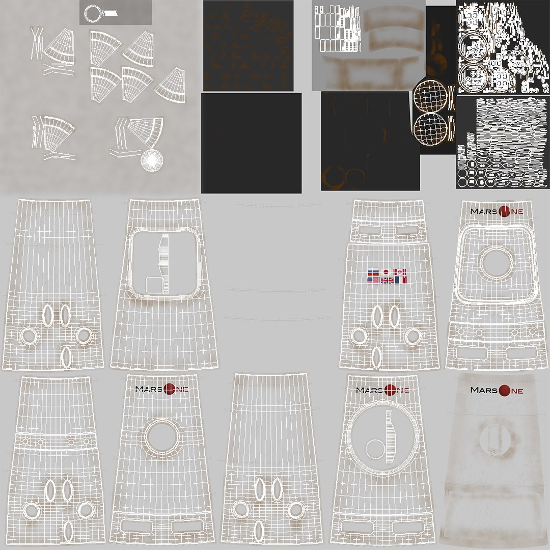 Mars Colony Module Model - TurboSquid 1284679