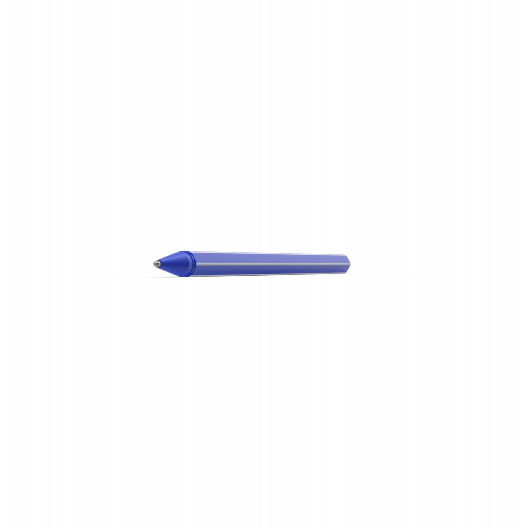 Blue Pen 3D - TurboSquid 2023615