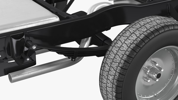 3D model Vintage Pickup Truck 2WD Chassis - TurboSquid 1853433