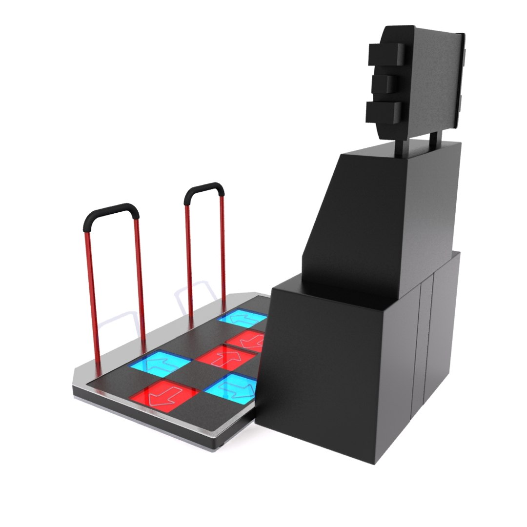 3D Model Dancing Machine - TurboSquid 1235199