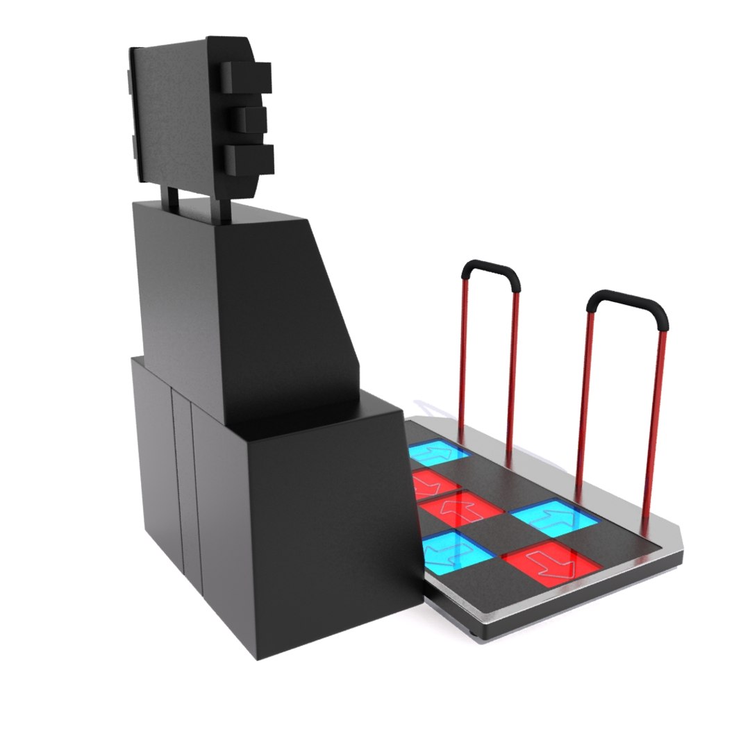 3D Model Dancing Machine - TurboSquid 1235199