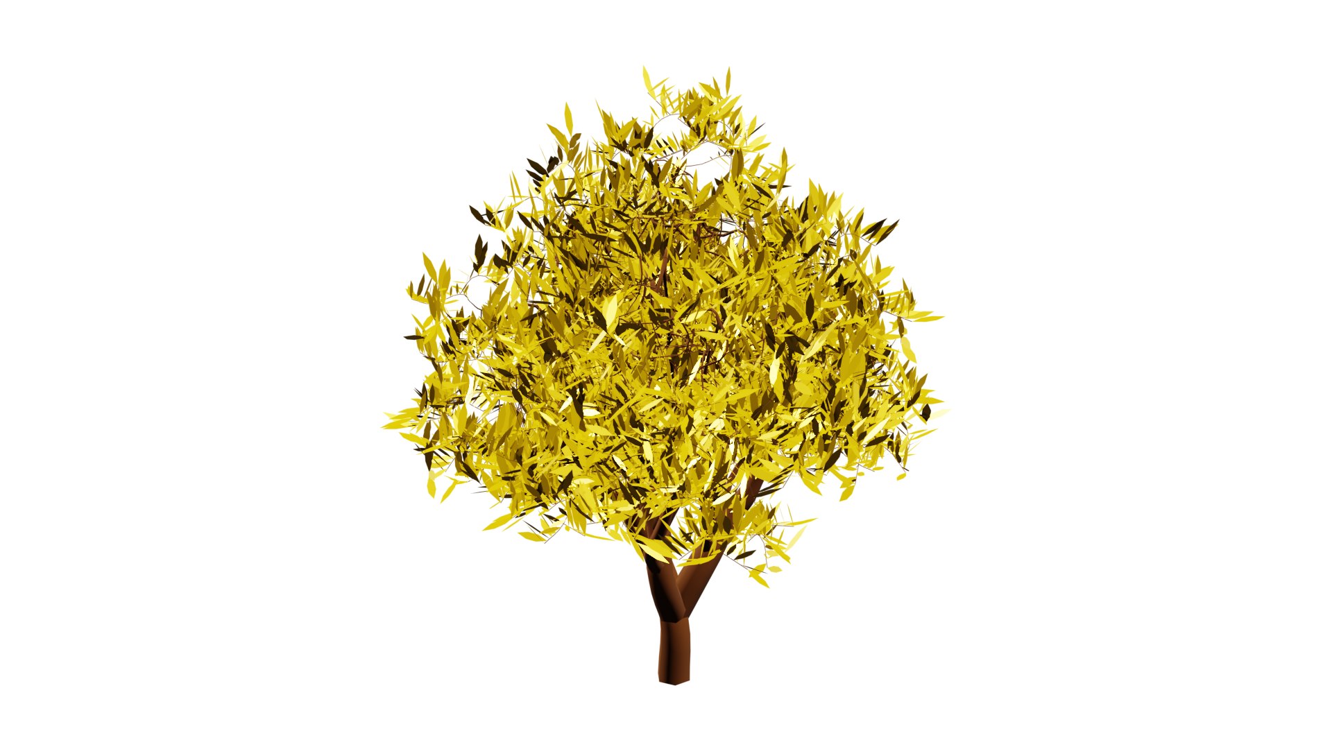 3D Tabebuta Tree Model - TurboSquid 2072807