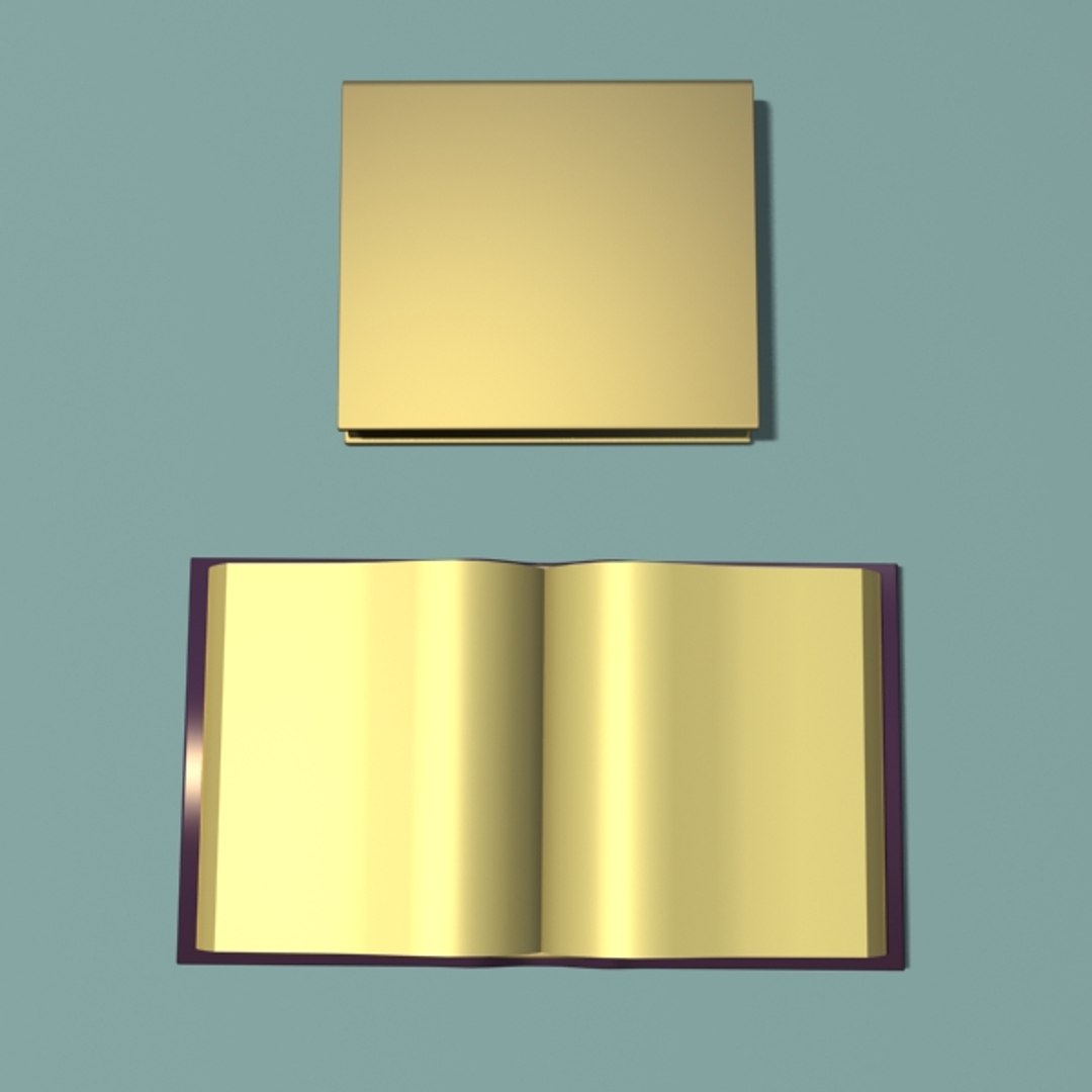 Free Books Closed Open 3d Model