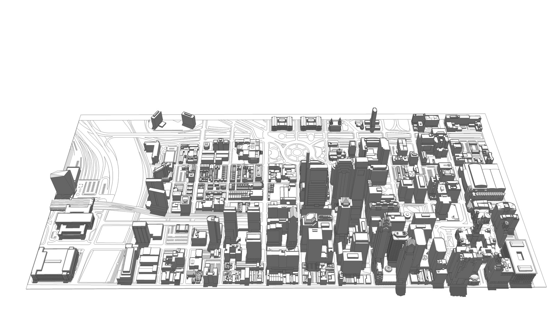 Center Philadelphia Model - TurboSquid 1269077