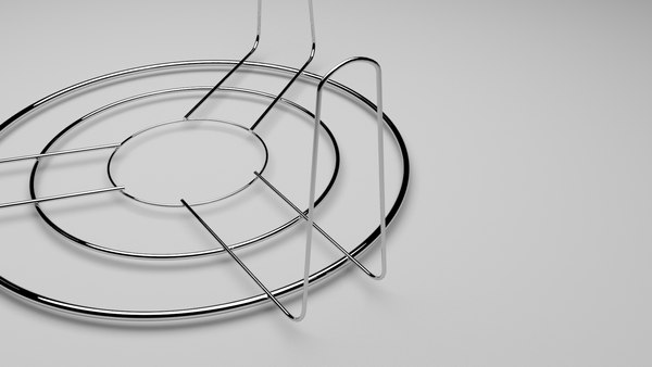 3D Metal Trivet model - TurboSquid 1721430