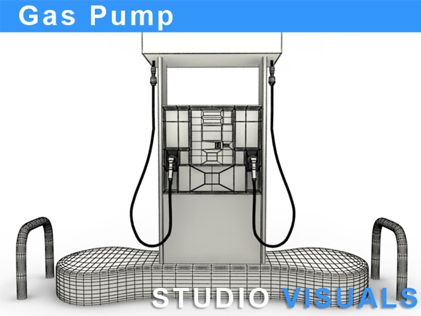 3d Gas Pump Model